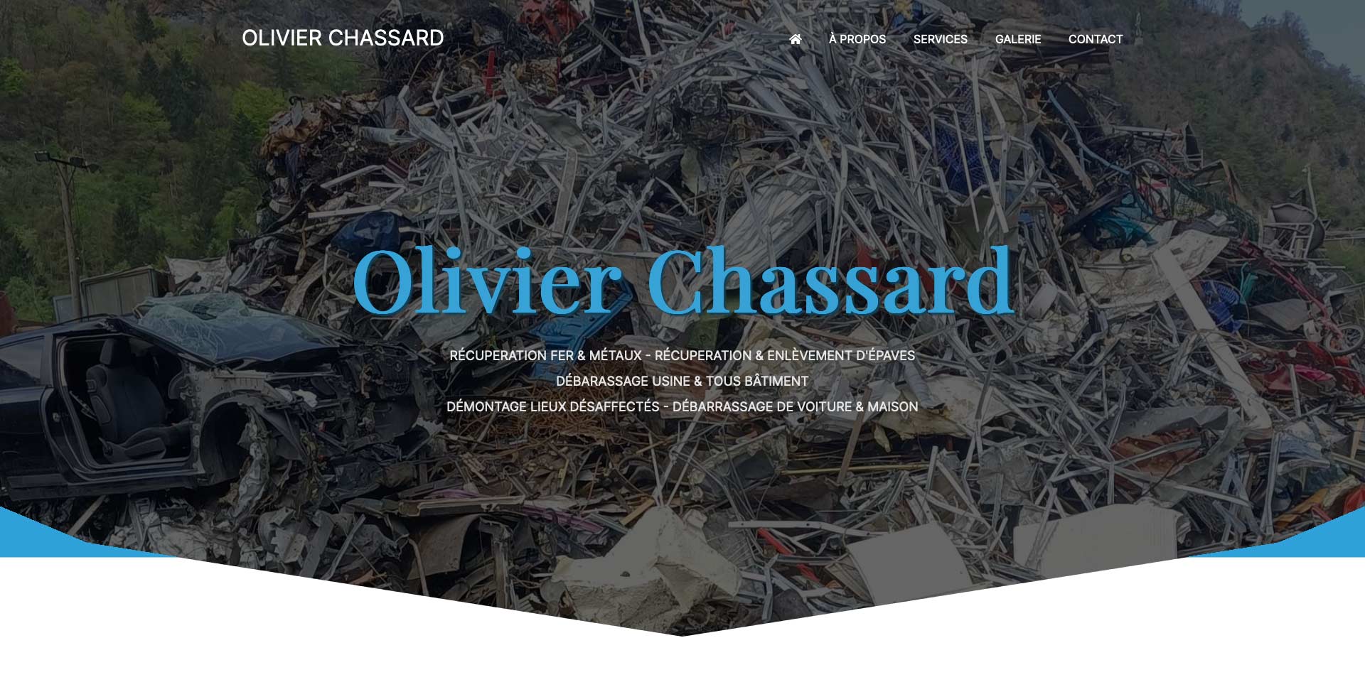 O.C.F - Olivier Chassard Ferrailleur en Haute Savoie - Récuperation fer ...